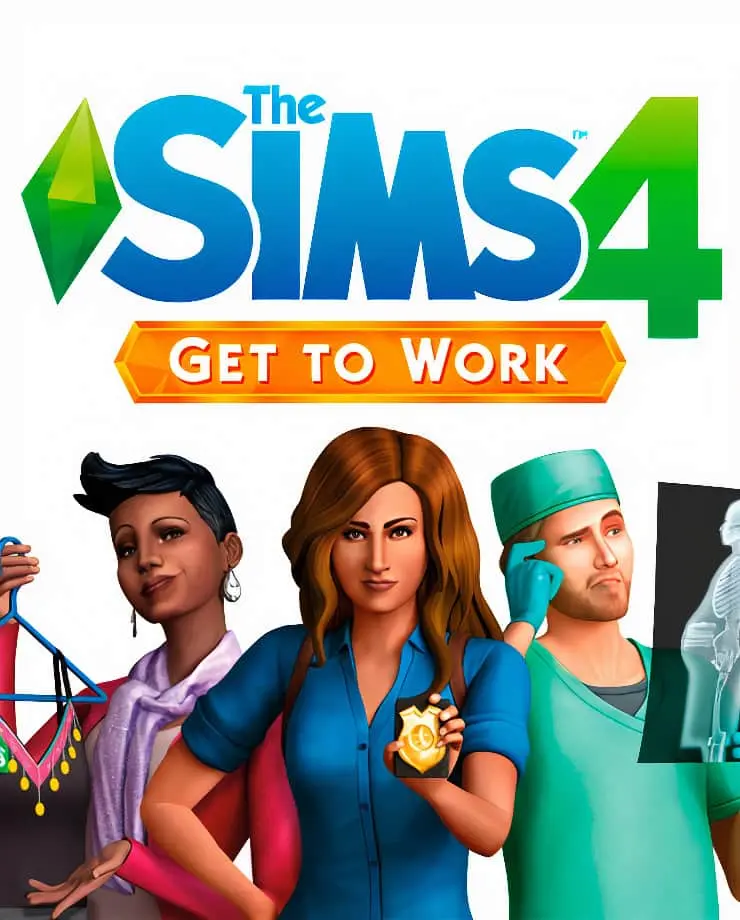 Дополнение The Sims 4 - На работу! (Get to Work) для ПК (Ключ активации ...