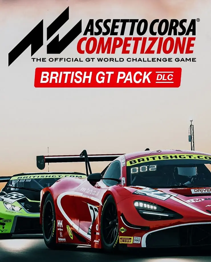 Доповнення Assetto Corsa Competizione - British GT Pack для ПК (Ключ ...