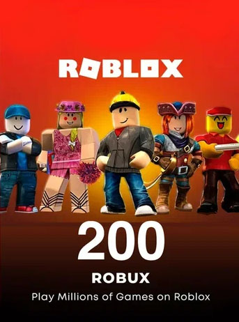 200 Robux Roblox Gift Card Ігрова валюта - Купити в магазині комп ...